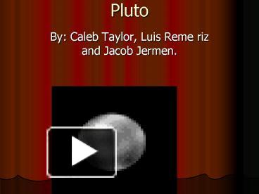 Pluto presentation | free to download