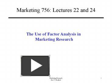 PPT – Marketing Research PowerPoint presentation | free to view - id ...
