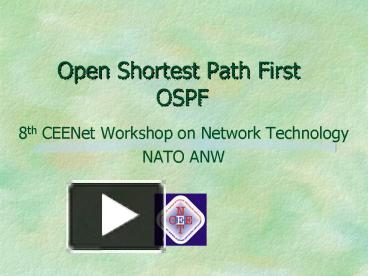 Open Shortest Path First OSPF presentation | free to view