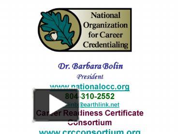 PPT – Dr. Barbara Bolin PowerPoint presentation | free to view - id ...