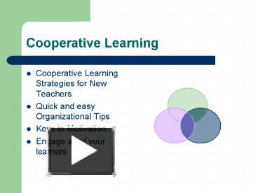 Cooperative Learning presentation | free to view