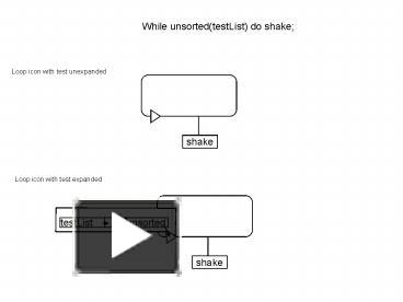 PPT – Loop icon with test unexpanded PowerPoint presentation | free to ...