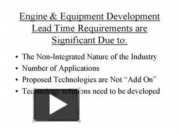 PPT – Engine PowerPoint presentation | free to download - id: 11ddd3-YjUzO