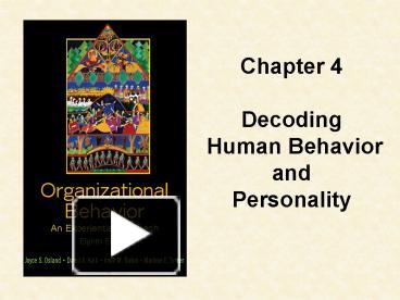 PPT – Decoding PowerPoint presentation | free to view - id: 11e8da-NDY3O