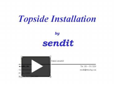 PPT – Topside Installation by PowerPoint presentation | free to view ...