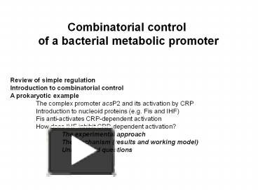 Review of simple regulation presentation | free to view