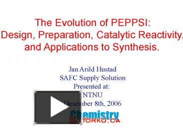 Jan Arild Hustad presentation | free to view