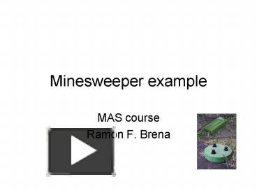 Minesweeper example presentation | free to view