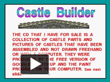 Castles presentation | free to download
