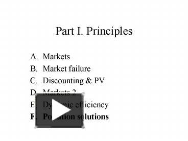 PPT – Part I. Principles PowerPoint presentation | free to download ...