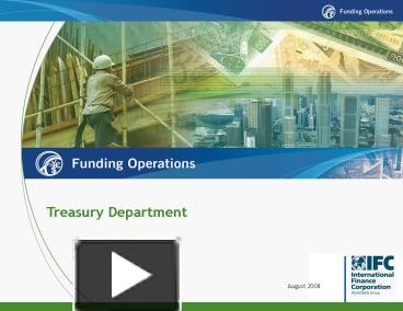 Treasury Department presentation | free to view