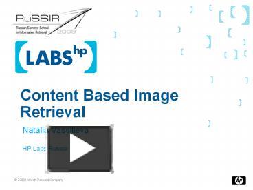 PPT – Content Based Image Retrieval PowerPoint presentation | free to ...