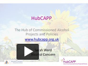 PPT – HubCAPP PowerPoint presentation | free to view - id: 12101b-YTU1Z