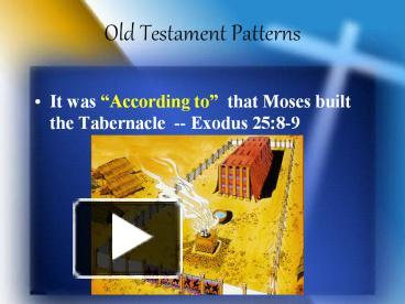 PPT – Old Testament Patterns PowerPoint presentation | free to download ...