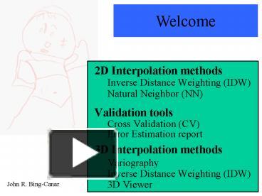2D Interpolation methods presentation | free to view