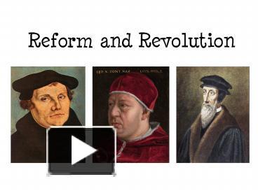 PPT – Reform and Revolution PowerPoint presentation | free to view - id ...