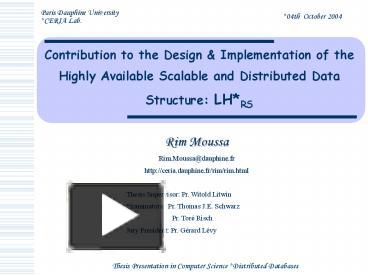 PPT – Contribution to the Design PowerPoint presentation | free to view ...