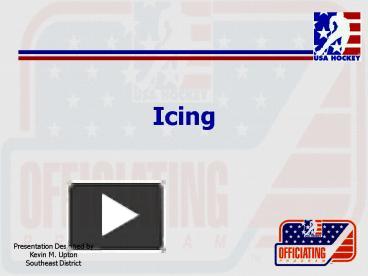 PPT – Icing PowerPoint presentation | free to view - id: 12345-ZWMyM