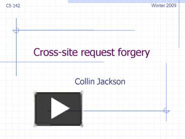 Crosssite request forgery presentation | free to download