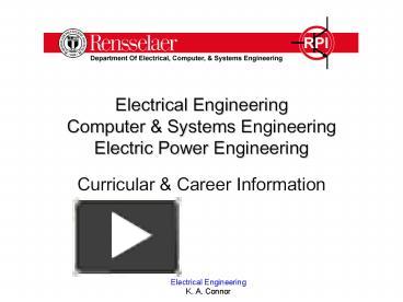Electrical Engineering presentation | free to download