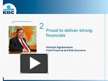 PPT – KBC Bank PowerPoint presentation | free to view - id: 123610-YmJkY