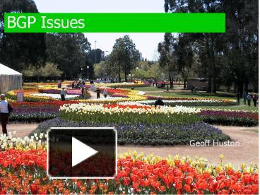 PPT – BGP Issues PowerPoint presentation | free to download - id ...