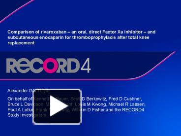 PPT – Alexander GG Turpie PowerPoint presentation | free to download ...