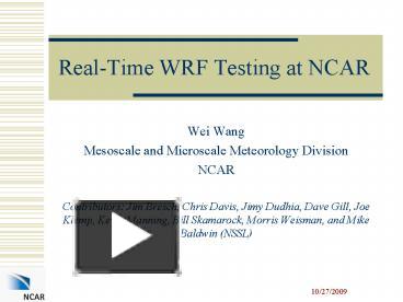 PPT – Wei Wang PowerPoint presentation | free to view - id: 1257e5-ZGFiY