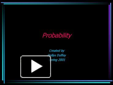 PPT – Probability PowerPoint presentation | free to download - id ...