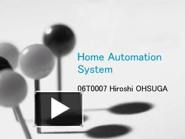 Home Automation System presentation | free to view