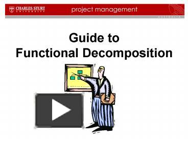 Guide to Functional Decomposition presentation | free to view
