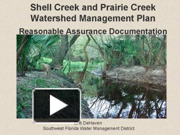 PPT – Shell Creek and Prairie Creek Watershed Management Plan ...