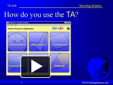 PPT – How do you use the TA PowerPoint presentation | free to view - id ...