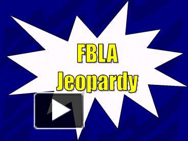 FBLA presentation | free to view