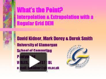 PPT – Whats the Point Interpolation PowerPoint presentation | free to ...