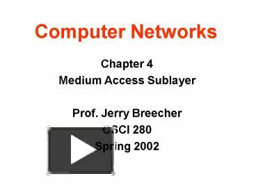 PPT – Computer Networks PowerPoint presentation | free to view - id ...