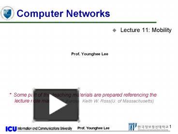 PPT – Computer Networks PowerPoint presentation | free to view - id ...