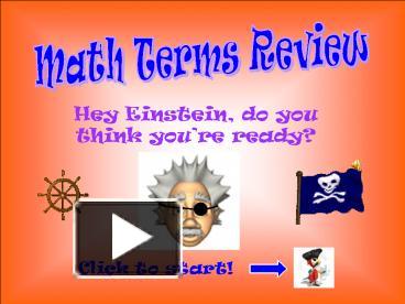 PPT – Math Terms Review PowerPoint presentation | free to view - id ...