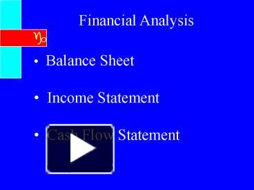 PPT – Financial Analysis PowerPoint presentation | free to download ...