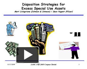 PPT – Disposition Strategies for Excess Special Use Assets Mert ...