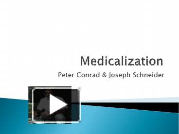 Medicalization presentation | free to download
