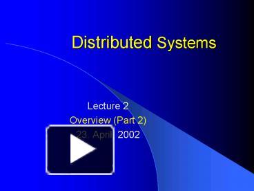 PPT – Overview Part 2 PowerPoint presentation | free to view - id ...
