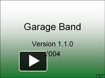 Version 1.1.0 presentation | free to view