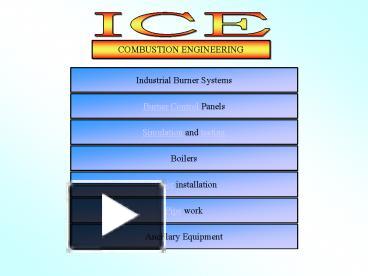 Introduction to ICE presentation | free to view