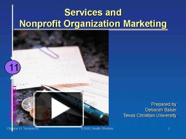 PPT – Services and Nonprofit Organization Marketing PowerPoint ...