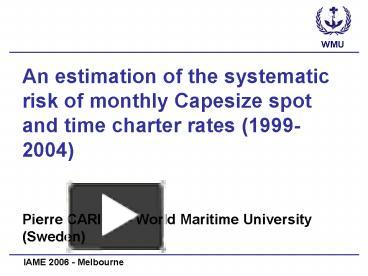 PPT – WMU PowerPoint presentation | free to view - id: 130c7f-NDUyN