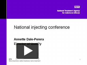 PPT – NTA PowerPoint presentation | free to view - id: 130e5b-YTUxM