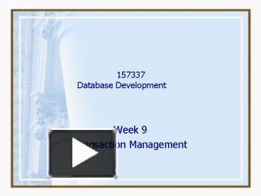 PPT – 157337 Database Development PowerPoint presentation | free to ...