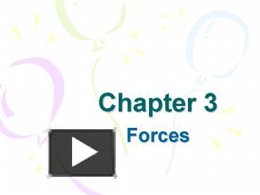 PPT – Forces PowerPoint presentation | free to view - id: 131ca5-ZTUwO