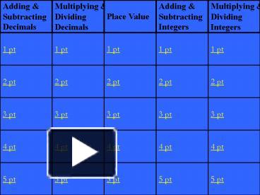 PPT – Math 5A PowerPoint presentation | free to view - id: 131e0f-MWM1Y